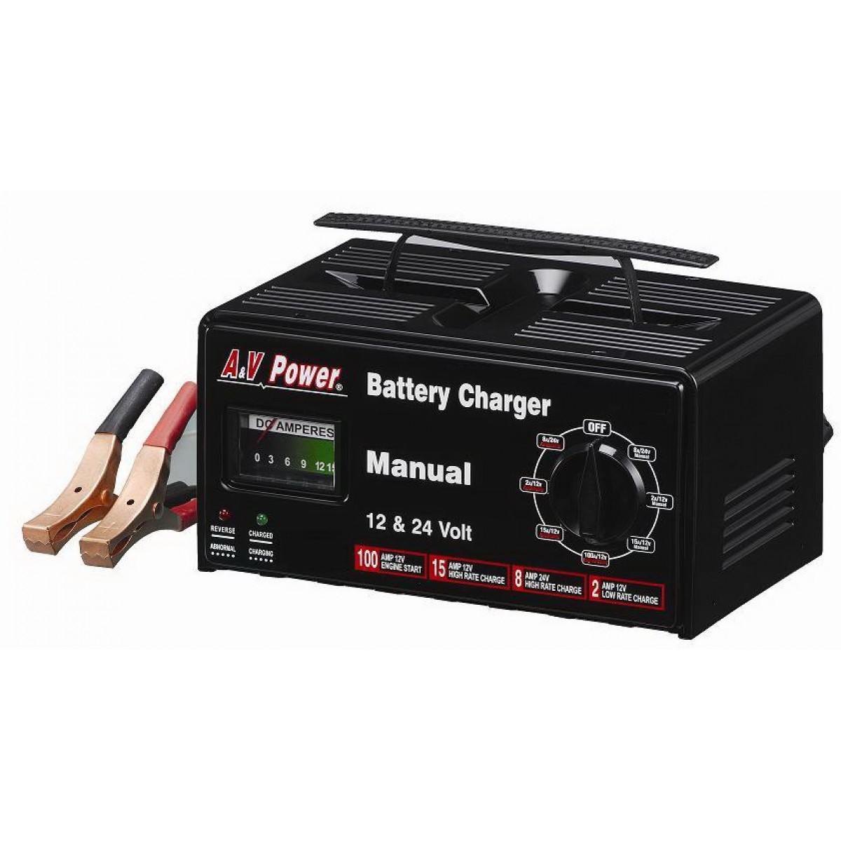 12/24v Auto Bench Charger - MR Series Traditional Charger- A&V Power ...