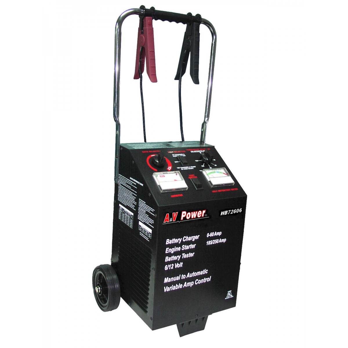 6/12v Timer Wheel Charger - WB Series Traditional Charger- A&V Power ...